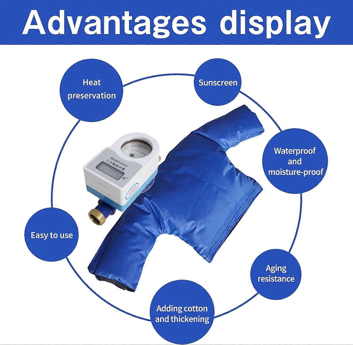 Water Meter Insulation Cover, Insulated Cover for Water Meter, Water ...