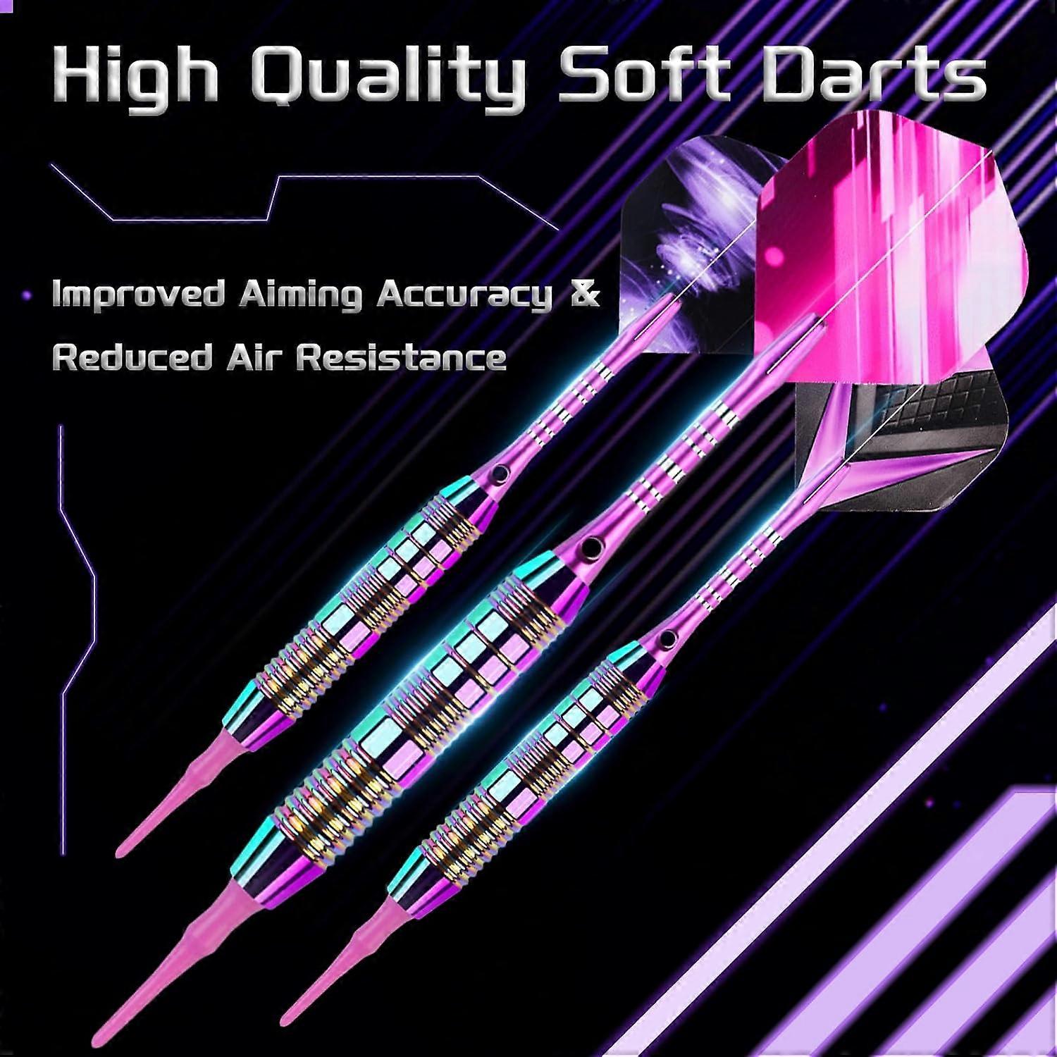 Darts with Plastic Tip for Electronic Dartboard, Professional Soft ...