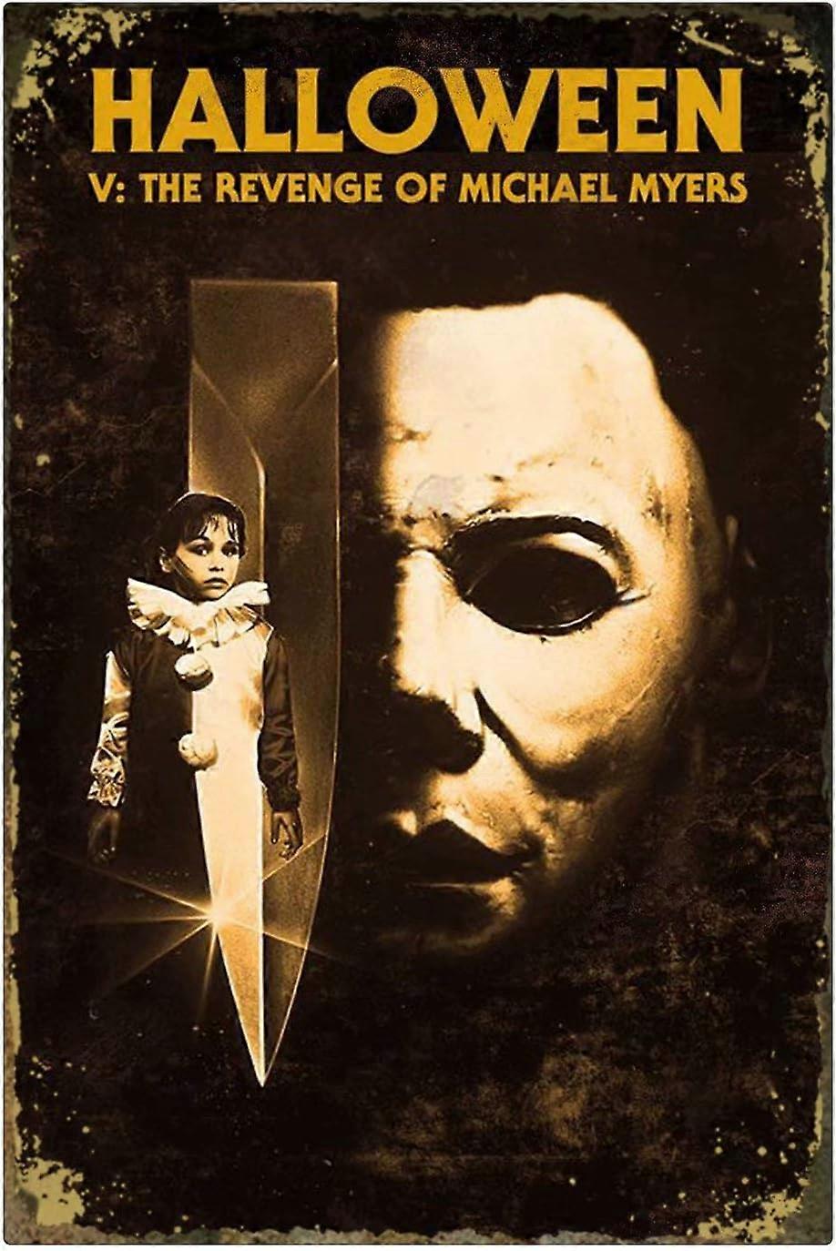 Halloween 1978-Horror Film Movie Vintage Retro Tin Sign Size 8x12 ...