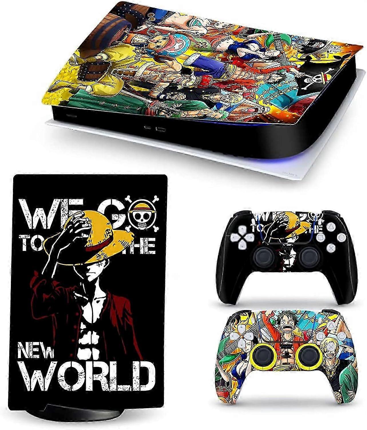 Camouflage Full Set Skin Decal Console Disc Edition Anime, Sticker ...