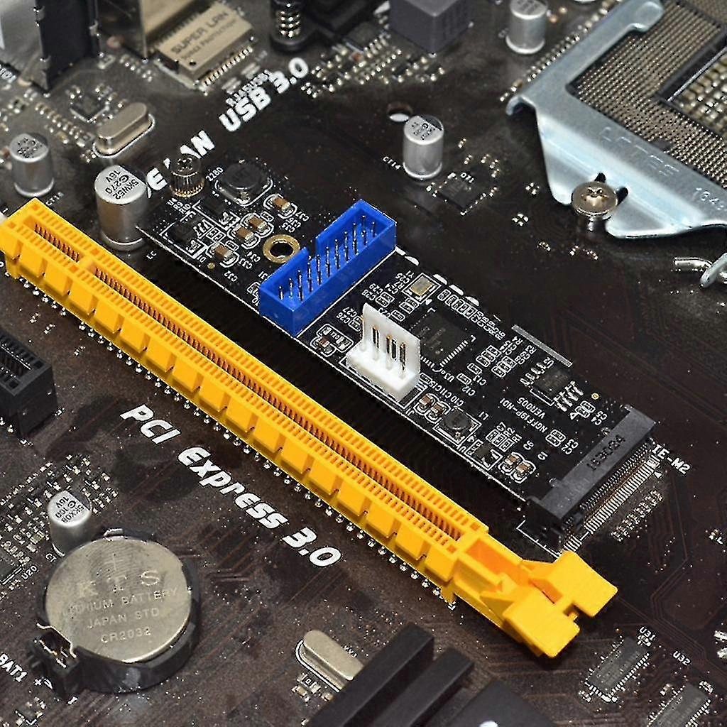 M2 Nvme To Type-c Front Type-e A-key 19pin Extension Usb3.2 Adapter ...