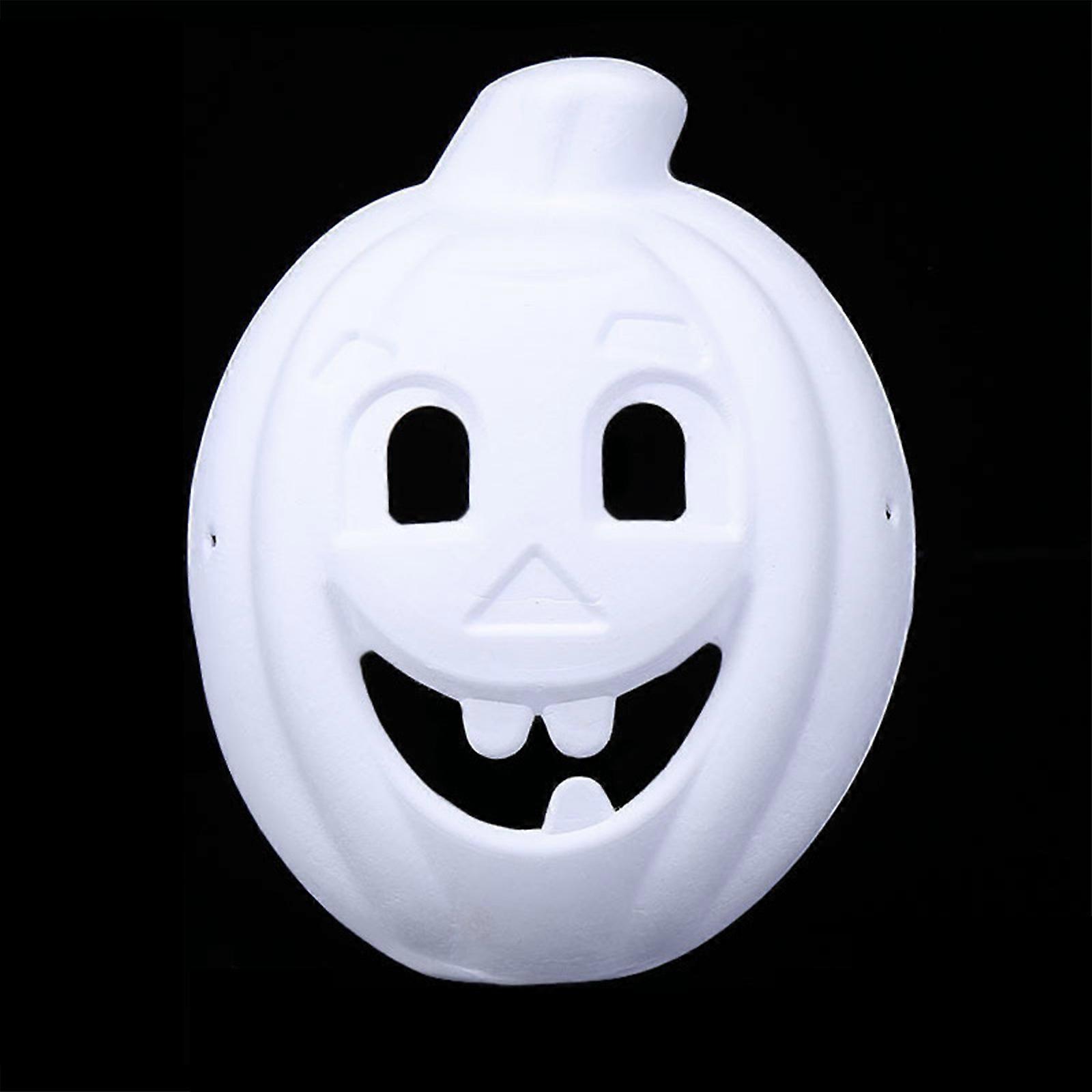 White Paintable Mask Blank Costume Mask DIY Full Face Mask Paintable ...