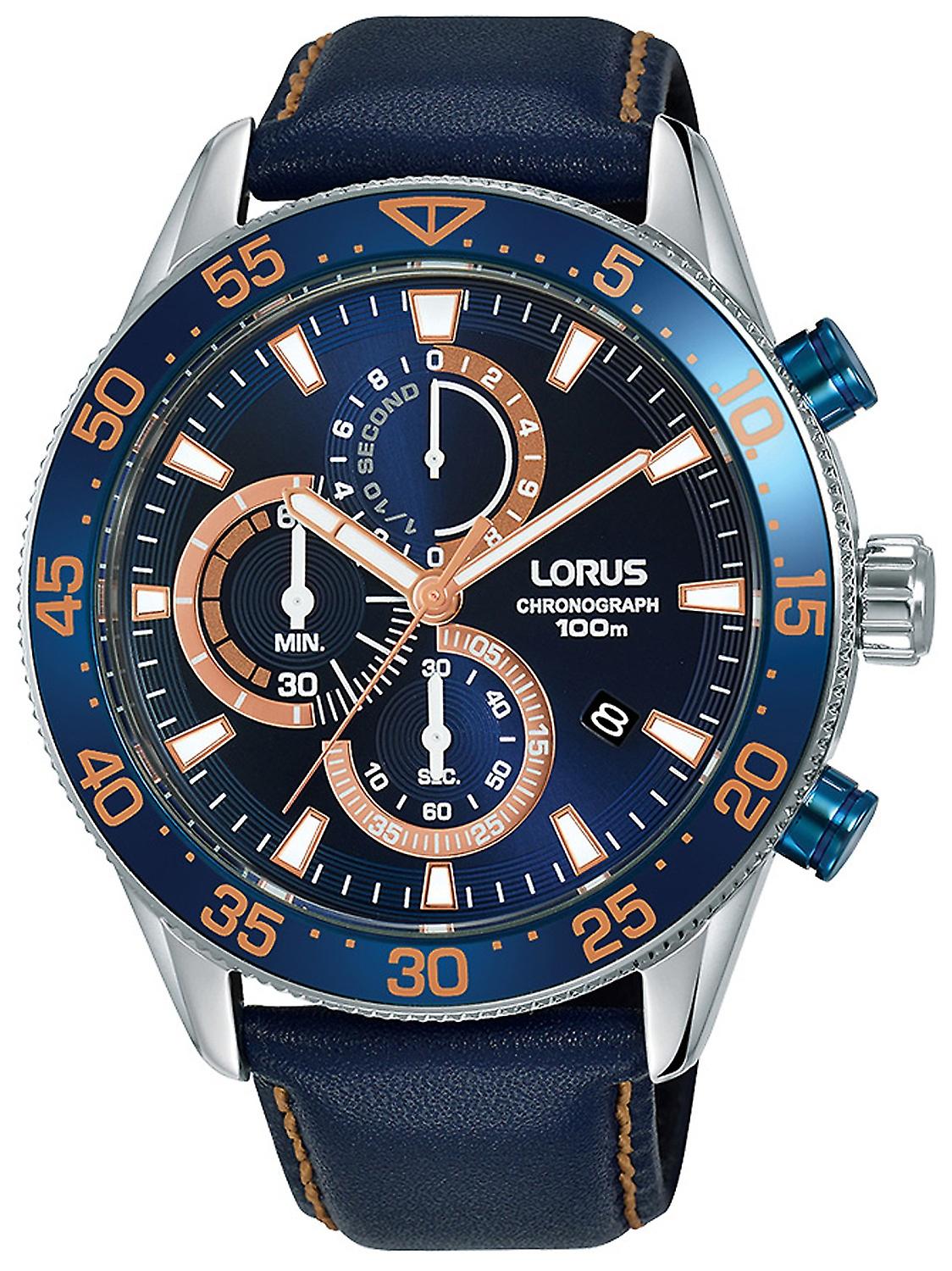 Lorus sport man Quartz Analog Man Watch with Cowhide Bracelet RM341FX9