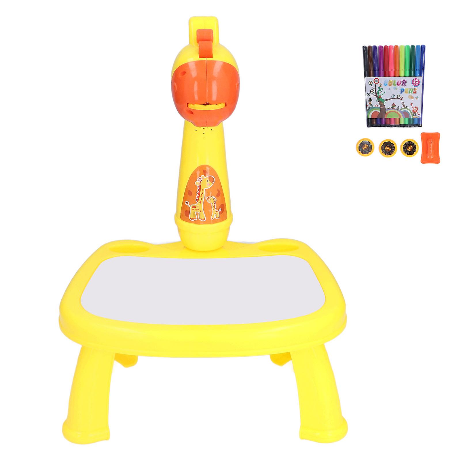 Kids Drawing Projector Cute Deer Shape Educational Kids Painting Set ...