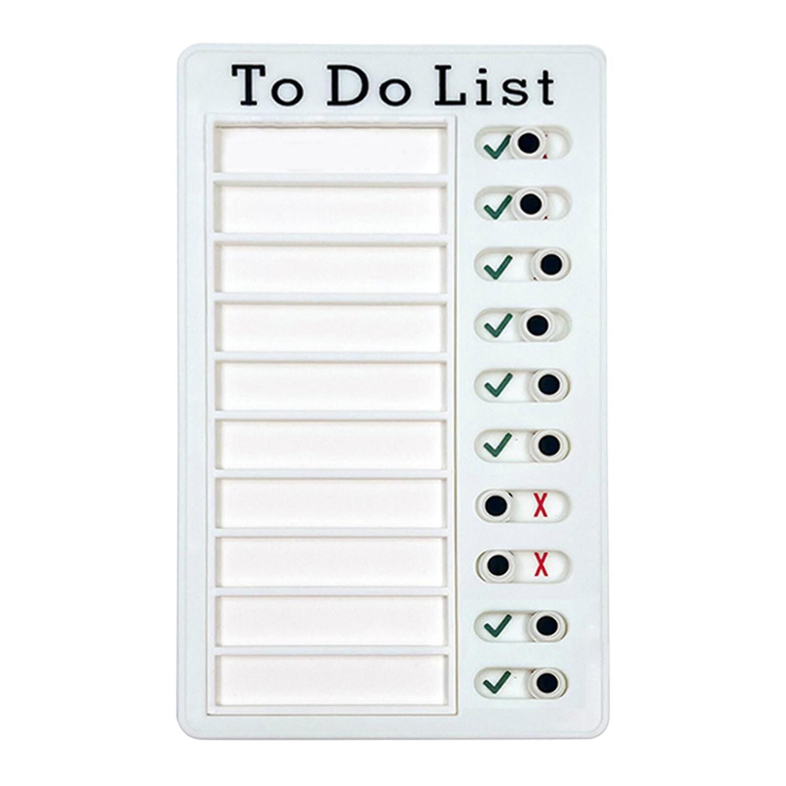 Best Seller-do List Memo Boards Plastic Rv Checklist Board Detachable ...