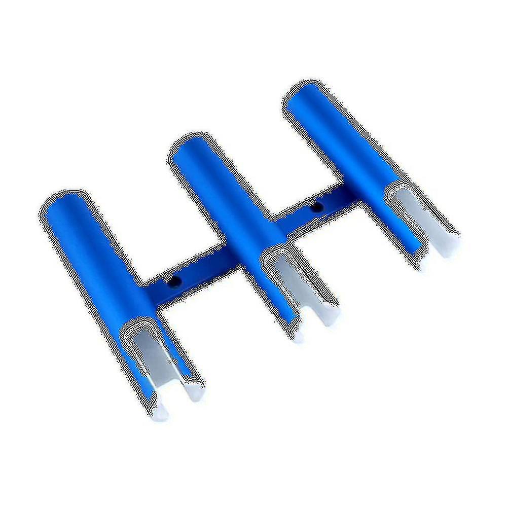 Aluminium Fishing Rod Holder 3 Tubes Linked 3 Rod Rack For Marine Yacht ...