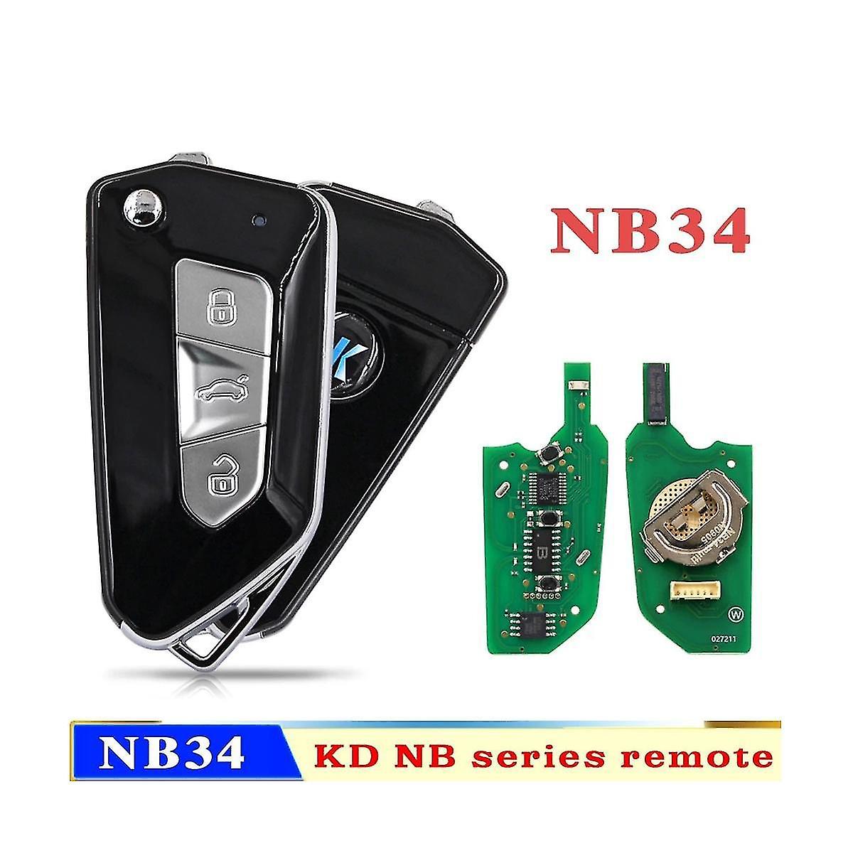 Keydiy Nb34 Car Remote Key - 3 Button With Ps For Golf 8 For Kd900/-x2 ...