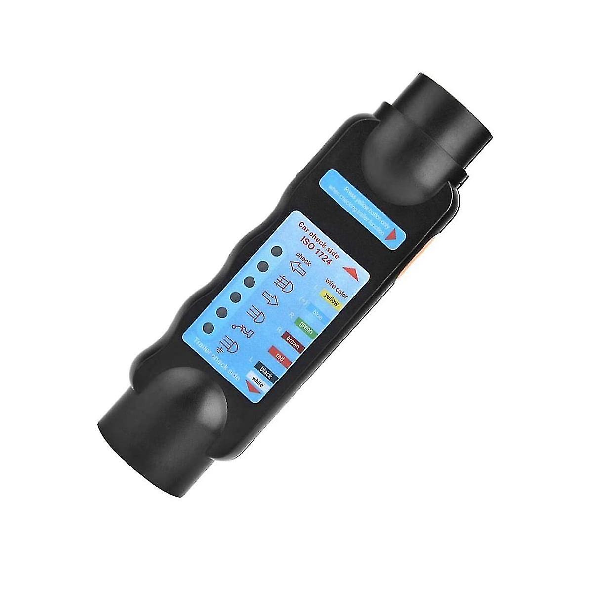 7-core Trailer Tester 12v Rv Wiring Signal Tester Plug Socket Connector ...