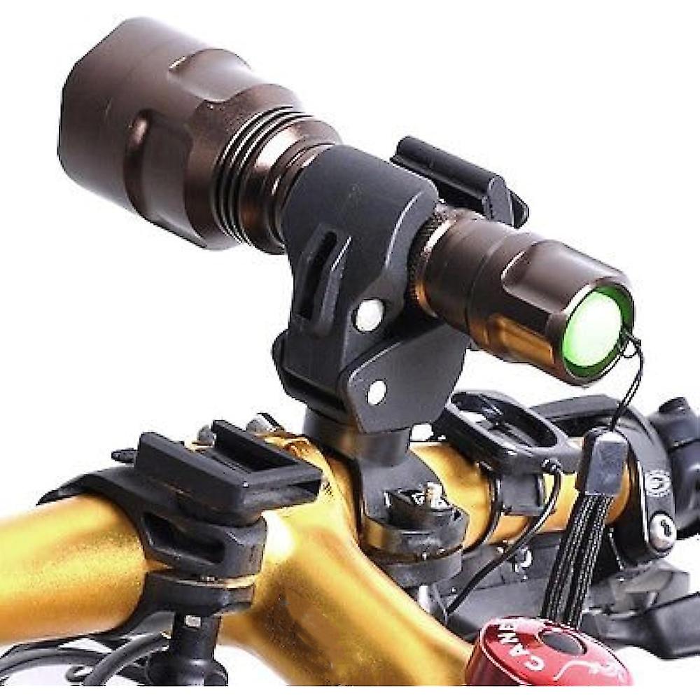 Bike Light Mount Handlebar Bicycle Flashlight Holder Mounting Bracket ...