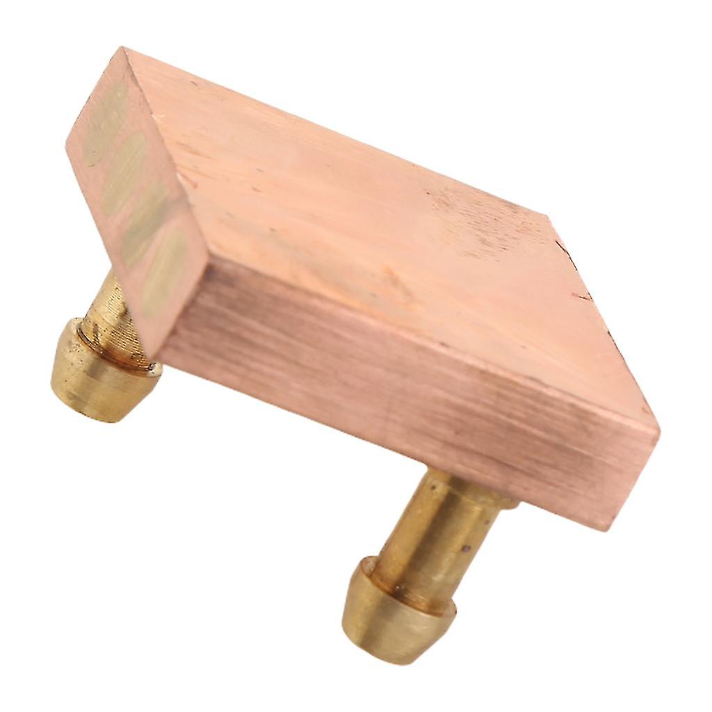 Copper Heat Sink Cooled Water Cooling Block For Gpu Cpu Radiator Liquid ...