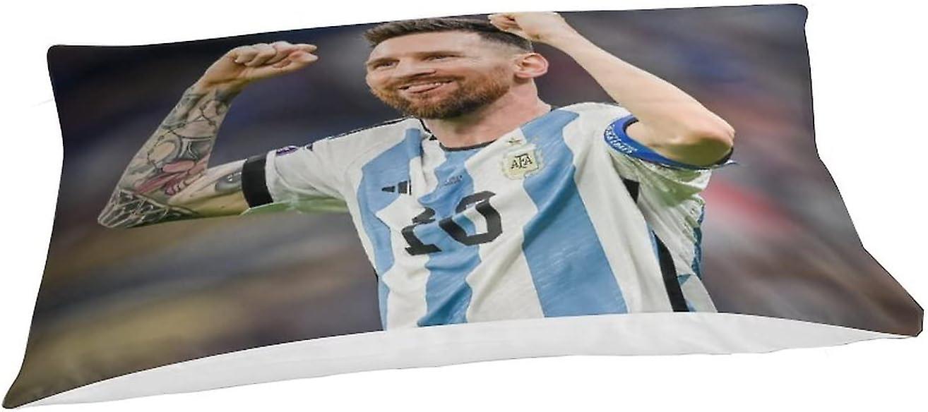 Lionel Messi 3D Digital Print Quilt Cover Bedding Sets with Creative ...