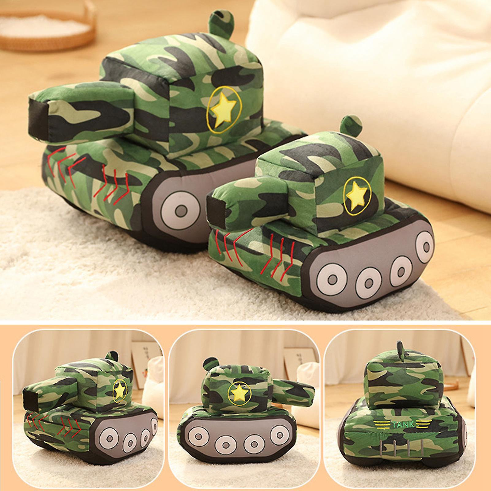 Tank Plush Toy Simulation Modeling Pentagram Pattern Camouflage ...