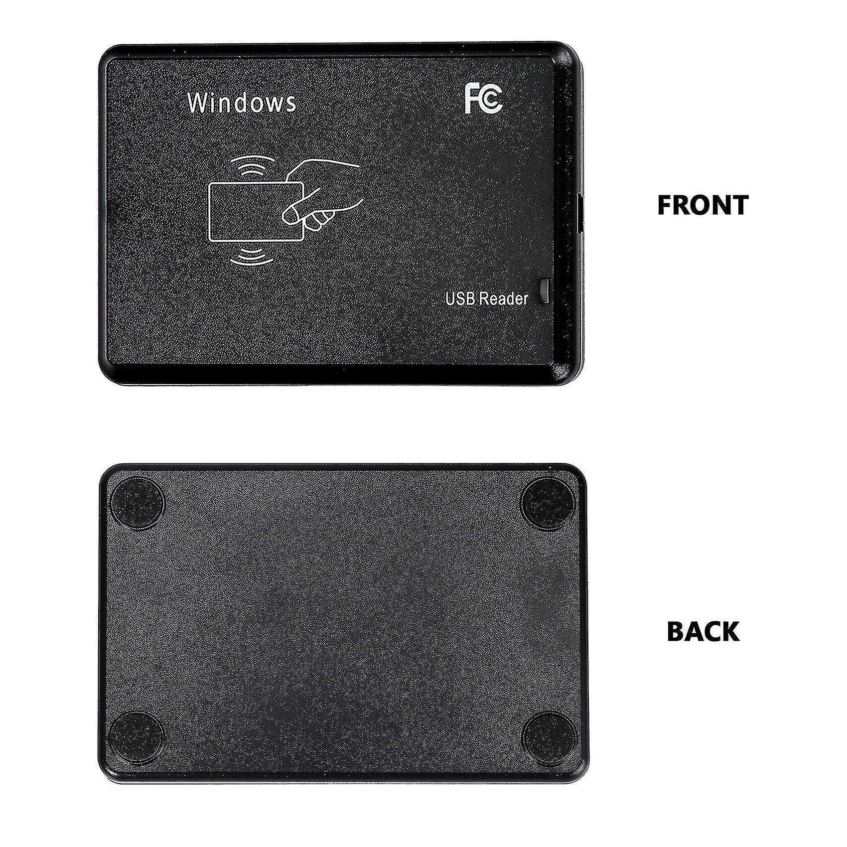 Usb Rfid Desktop Id Card Reader Contactless Card Reader | Fruugo UK