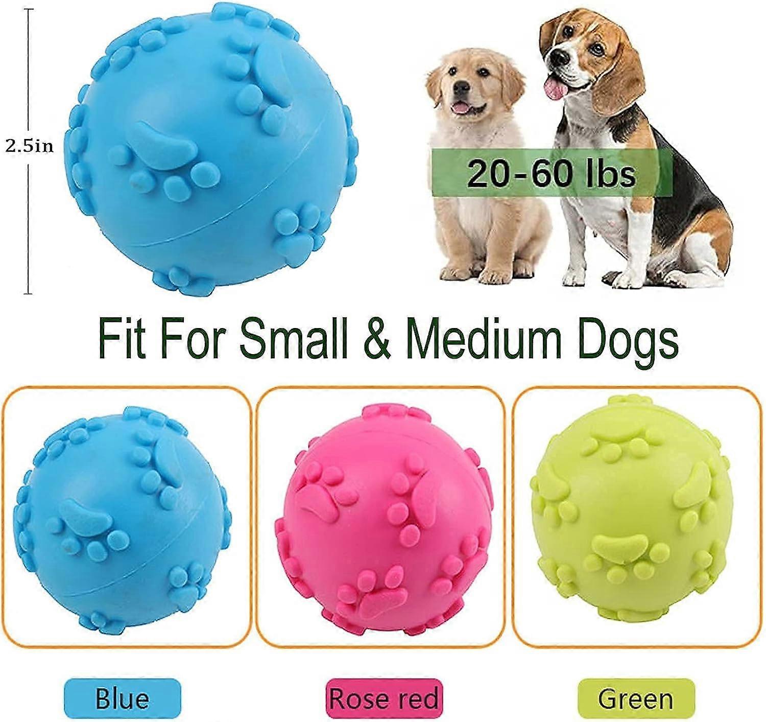 Dog Toy Ball, Dog Squeak Ball, Dog Chew Ball, Dog Ball Rubber for ...