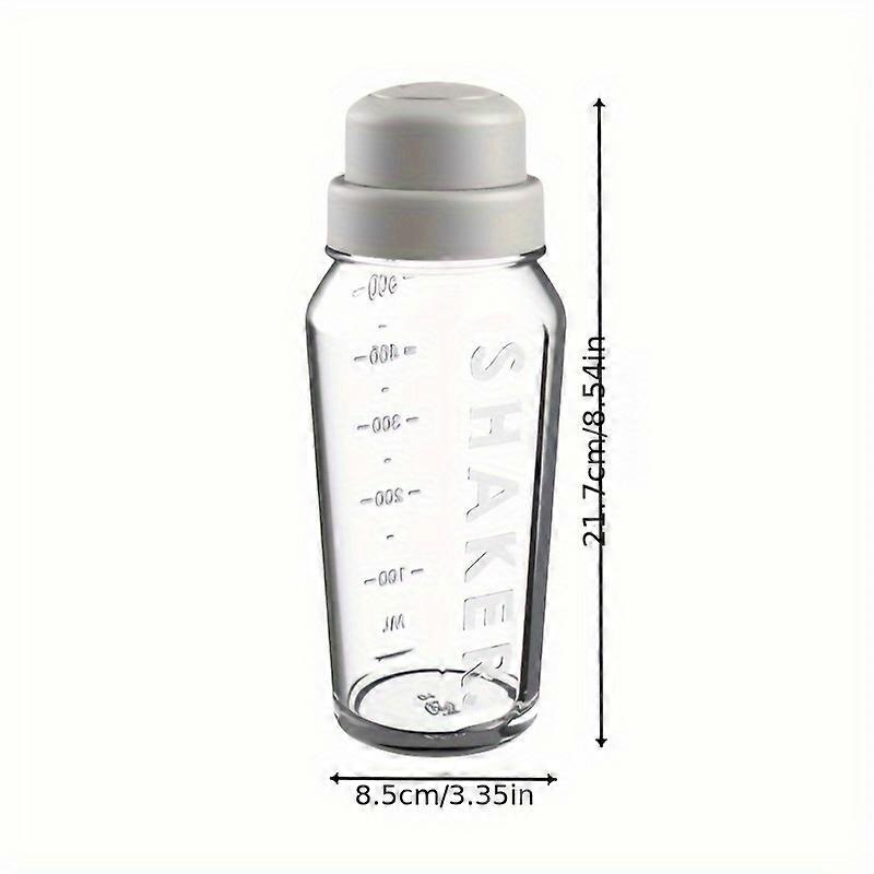 Glass Cocktail Shaker with Measurement Scale 18.94oz - Clear Hand ...