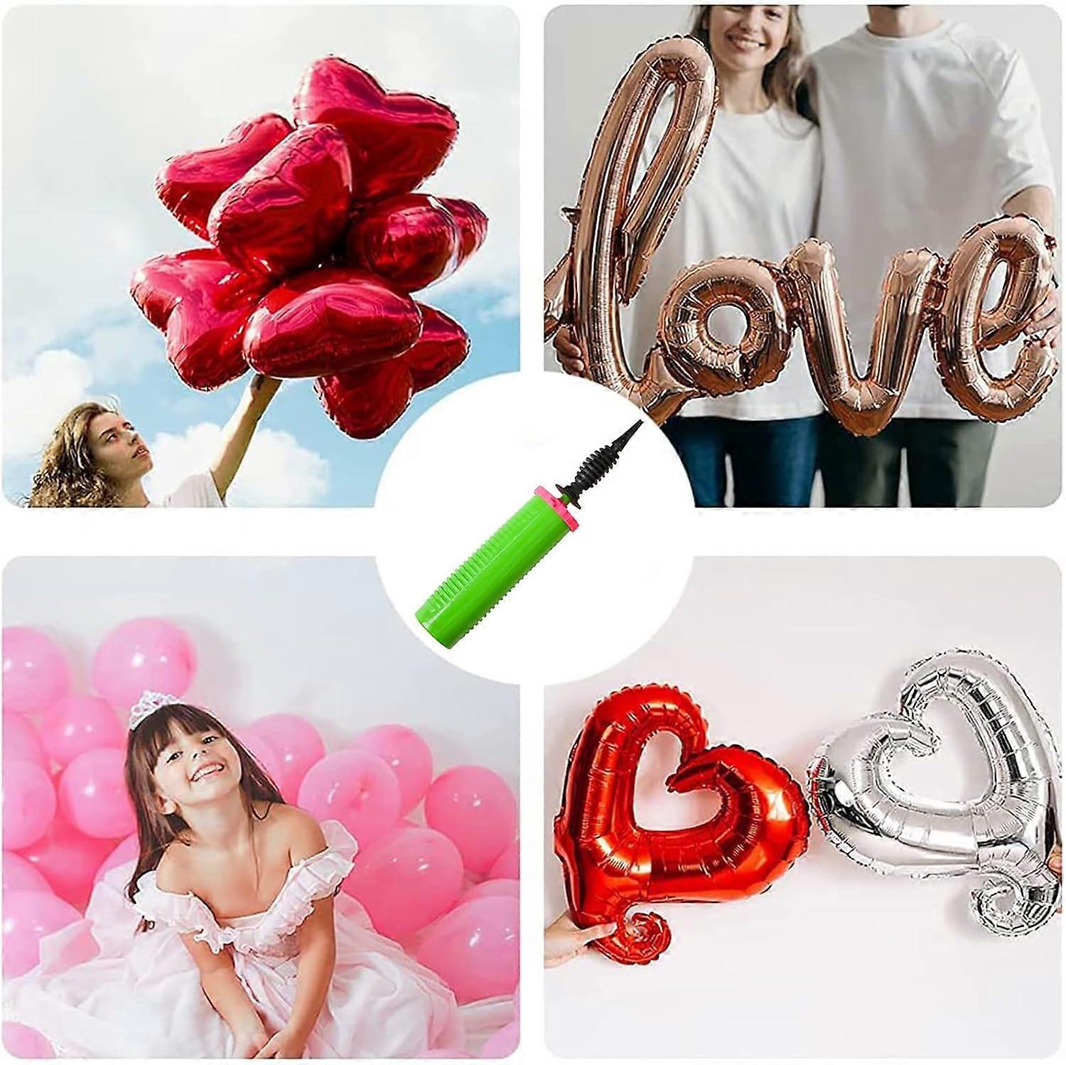 Handheld Balloon Pump Two-Way Dual Action - Effortlessly Inflate ...