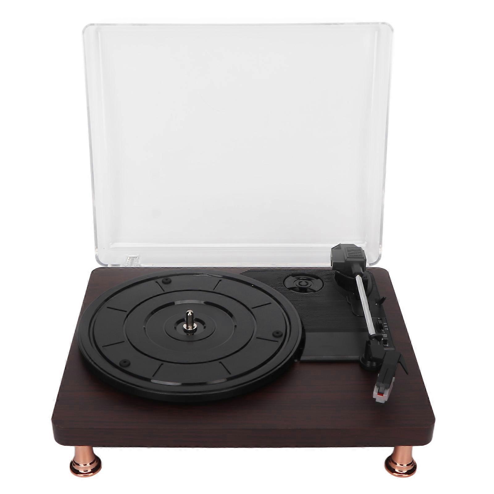Vinyl Record Player HiFi 3 Speeds Built in 2 Speakers Bluetooth ...