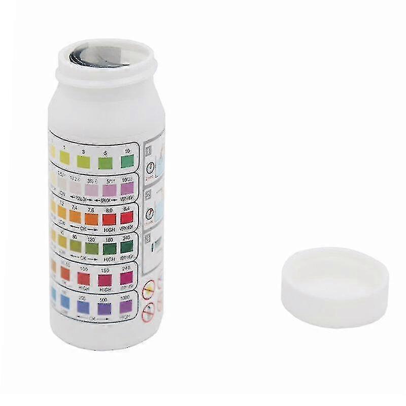100 Pack Chlor Alkalinity Soak Hot Spring Water Test Strips Tub SPA ...