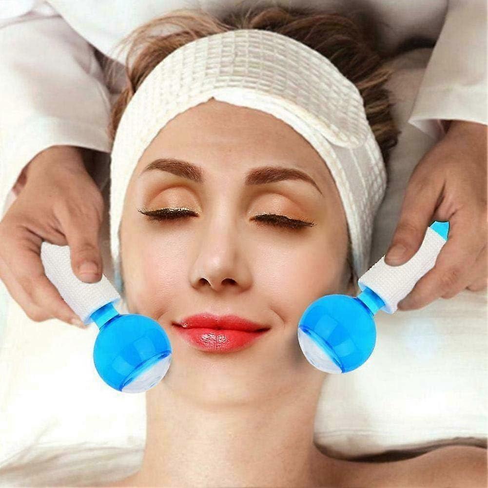 2pcs Massage Globes Facial Massage Energy Ice Ball Massage Tools Face ...