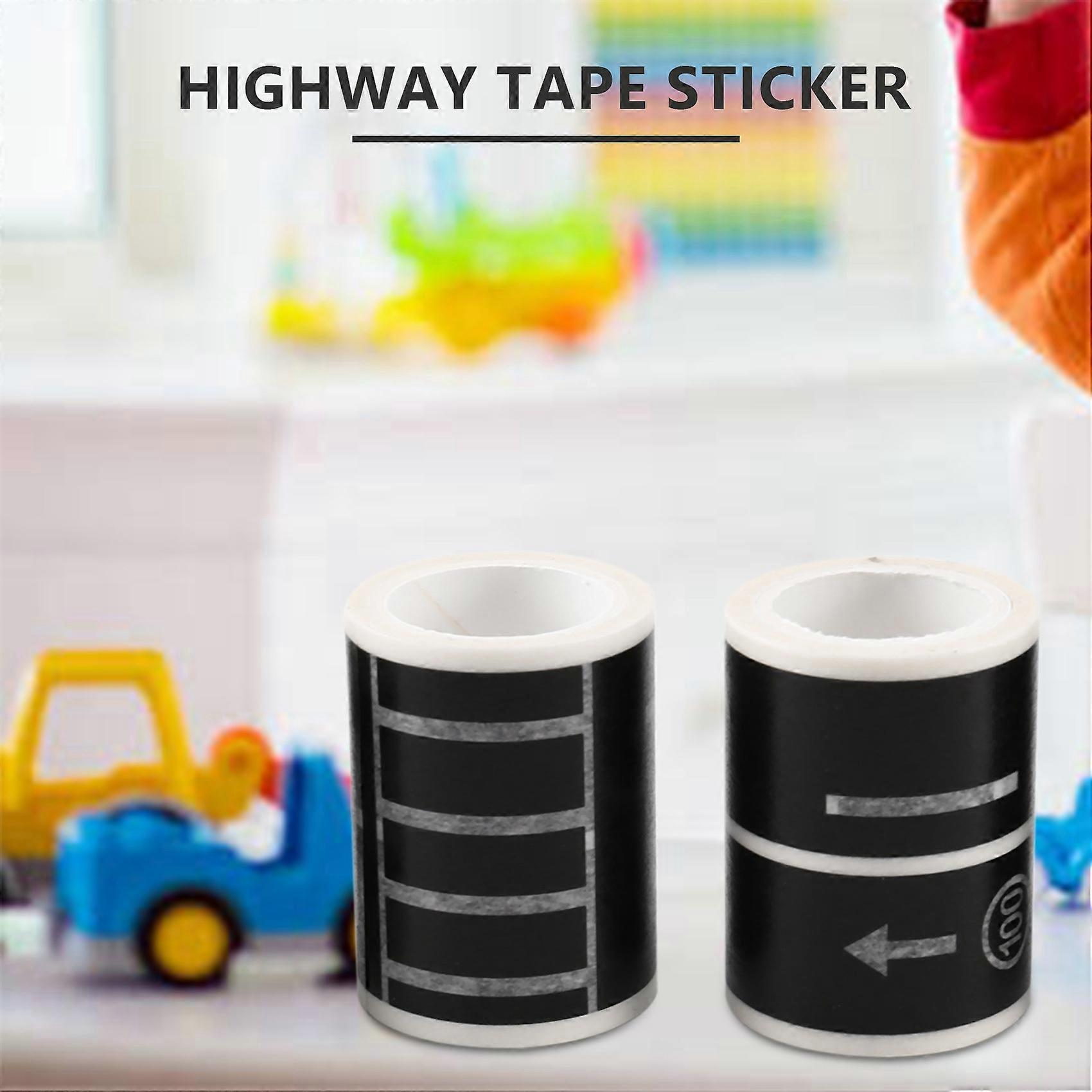 Railway Highway Road Tape 4 4.8cmx5M Sticker Road Adhesive Masking Tape ...
