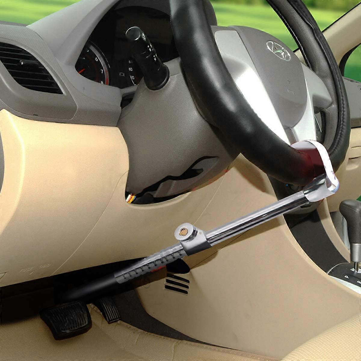 Car Steering Wheel Lock, Retractable Hook Universal Anti-Theft Lock ...
