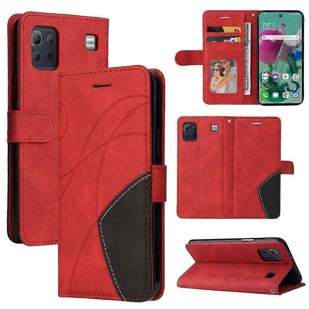 Case for LG K92 5G Leather Wallet Book Flip Folio Stand View Cover ...