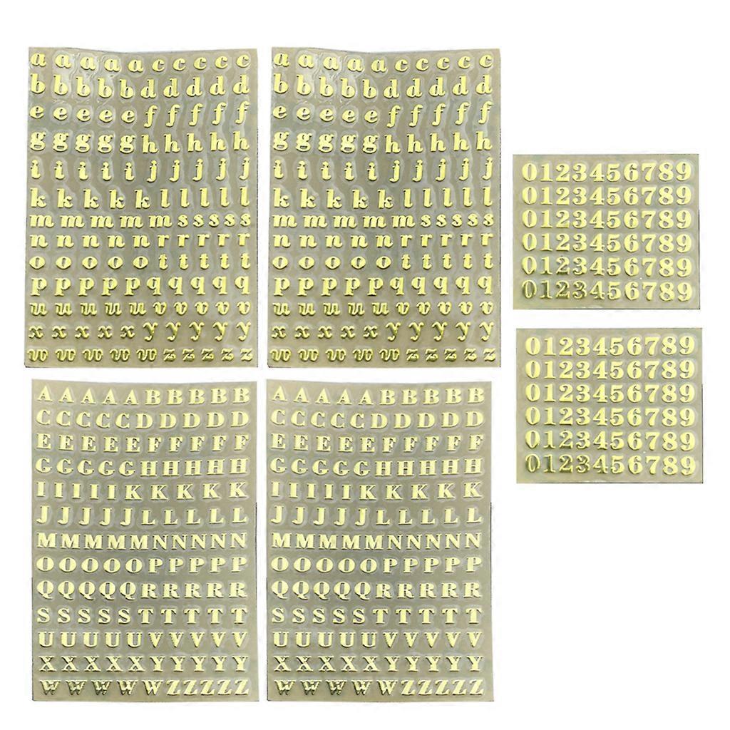 Letter Sticker Self Adhesive Letters Numbers Stickers for Grad Cap Arts ...
