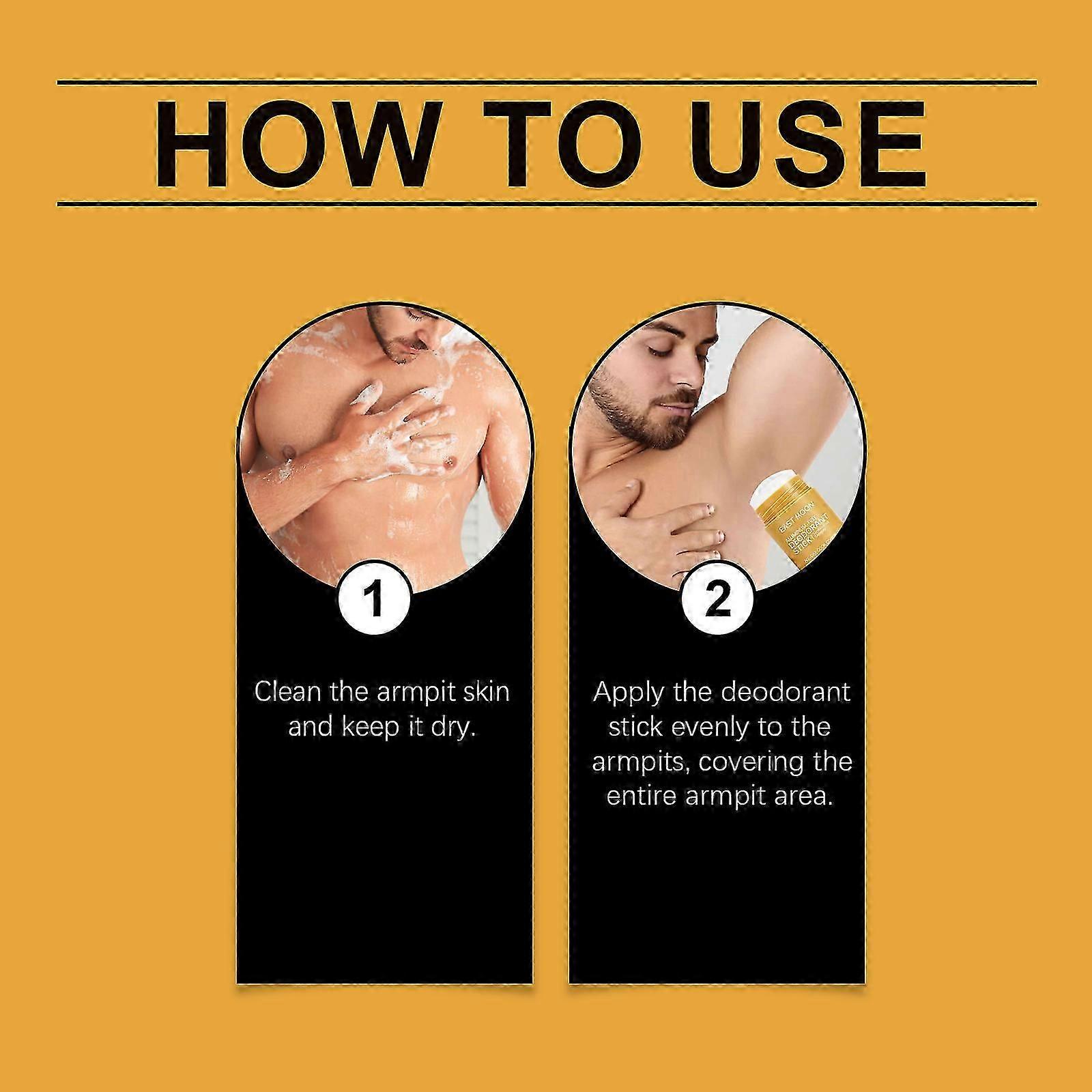Underarm Fragrance Bar, Body Natural Fragrance To Clean Dry Skin Daily ...