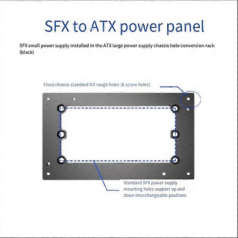 ATX Power Supply to SFX Power Supply Bracket SFX Power Supply to ATX ...