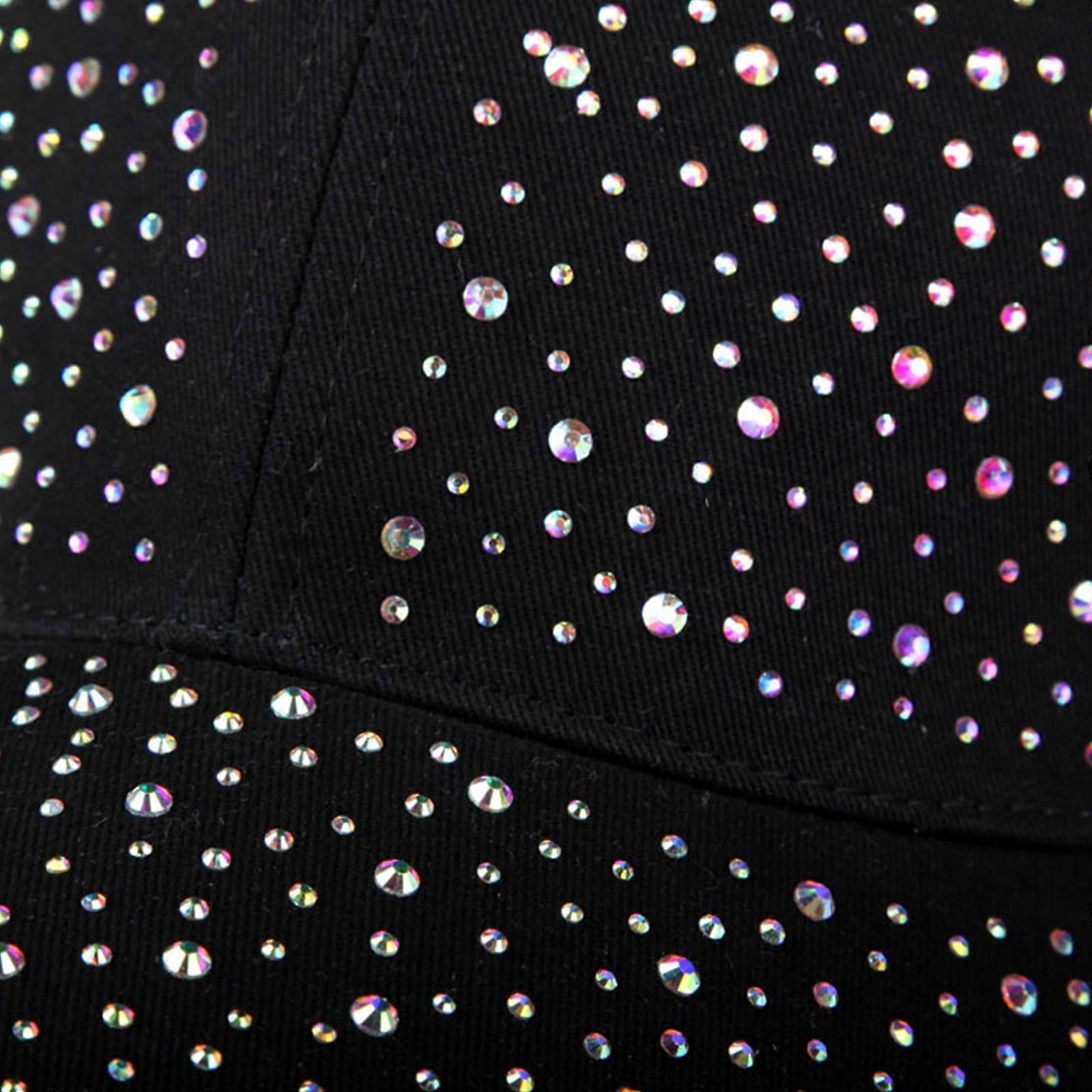 Girl Rhinestone Decal Baseball Caps Eye Catching Travel Gathering ...