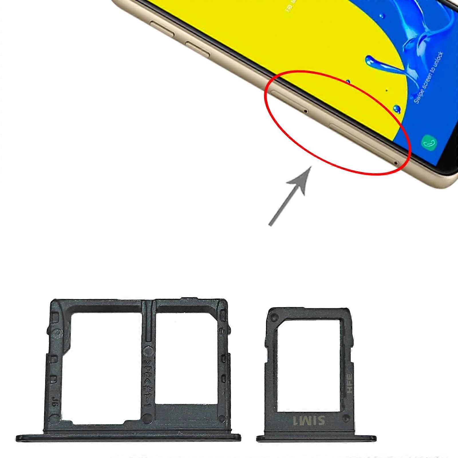For Samsung Galaxy J6 2018 SM-J600 SIM Card Tray + SIM + Micro SD Card ...