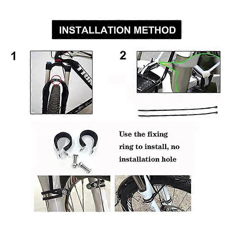 Bicycle Front Rack, Steel Luggage Touring Carrier Racks 15KG Capacity ...