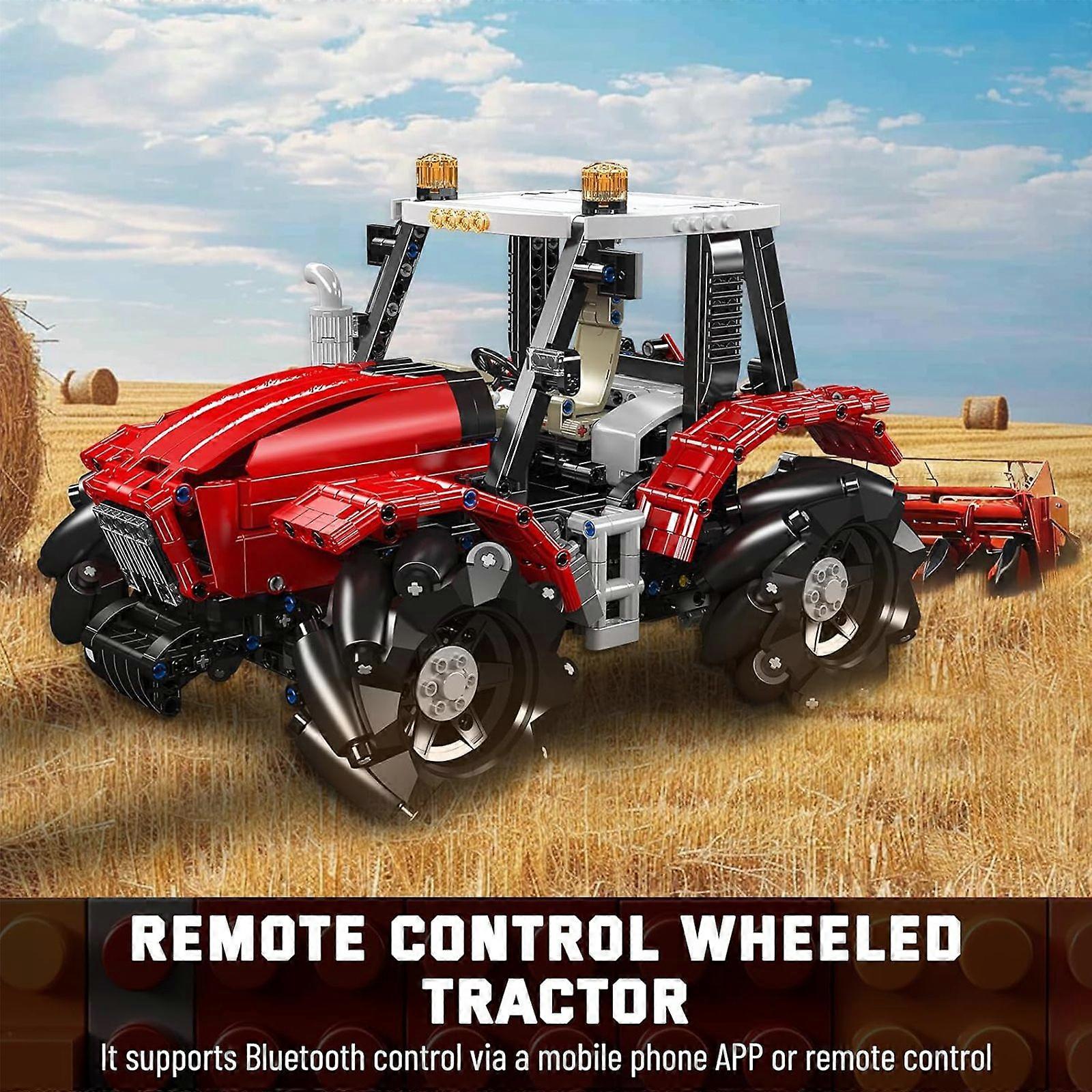 Mould King Technic Tractor Kit - 1392PCs RC Remote Control Farm Vehicle ...