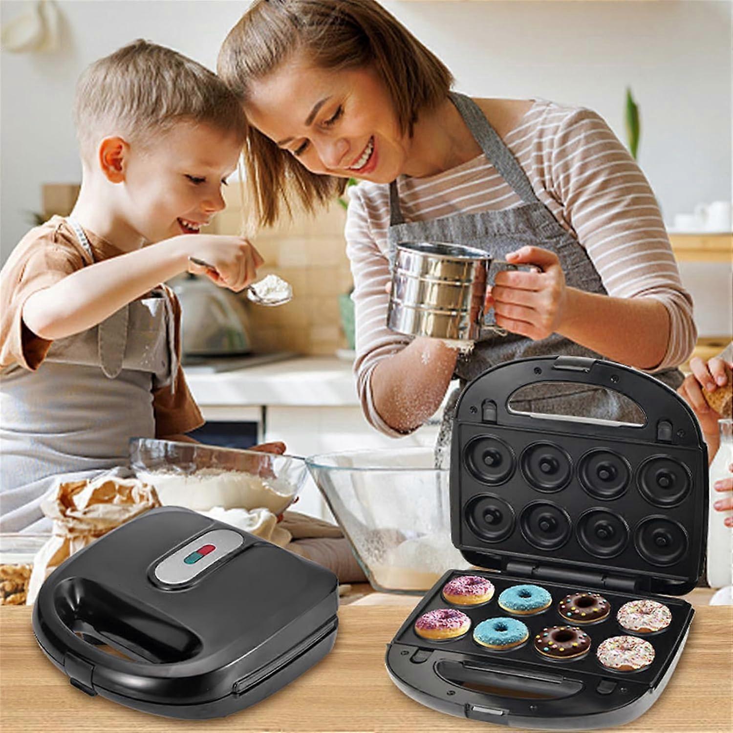 7 in 1 Waffle Maker with Removable Plates 750W Mini Donut Iron Maker ...