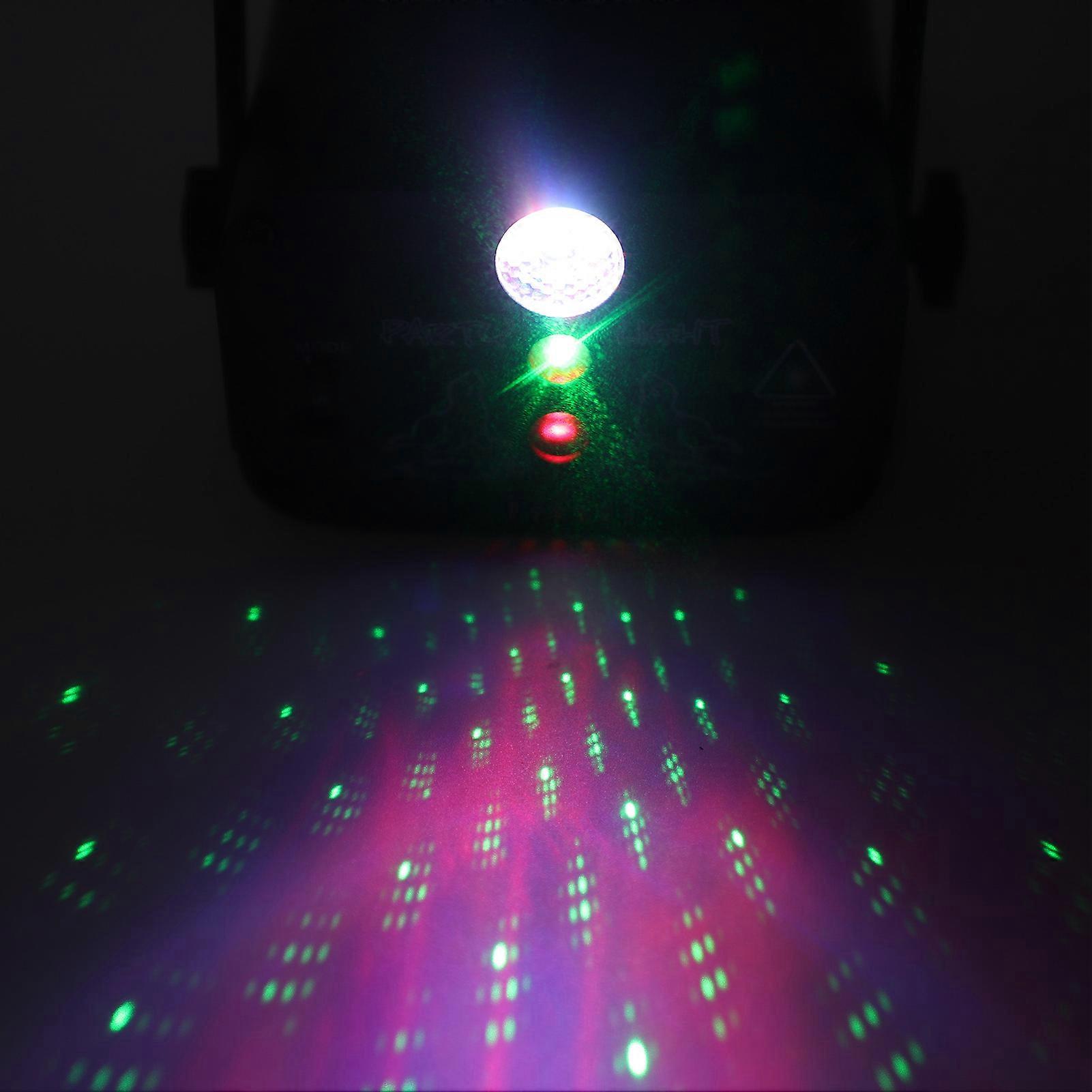 Portable Mini LED Stage Light Rechargeable Party Projector with Built ...