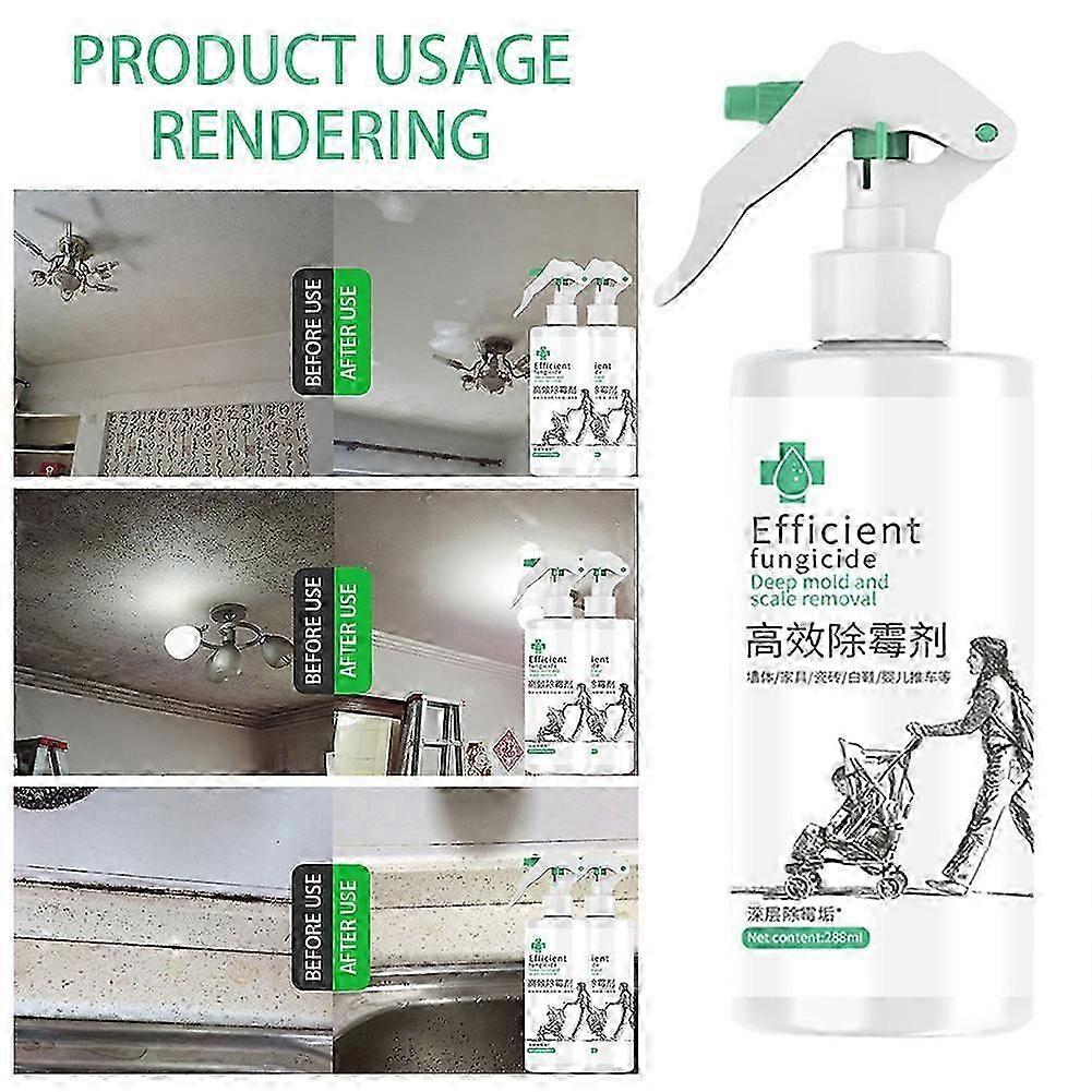 Mold Remover for Walls - Prevents & Removes Mold, Mildew, Stains on ...