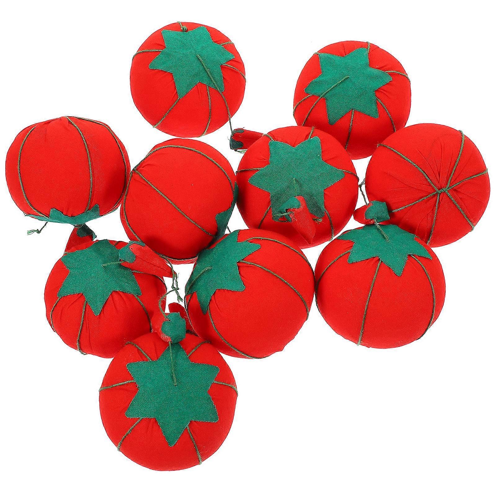 Tomato Pin Cushion Sewing Simple Design Red 6.5X6.5cm Beginners ...