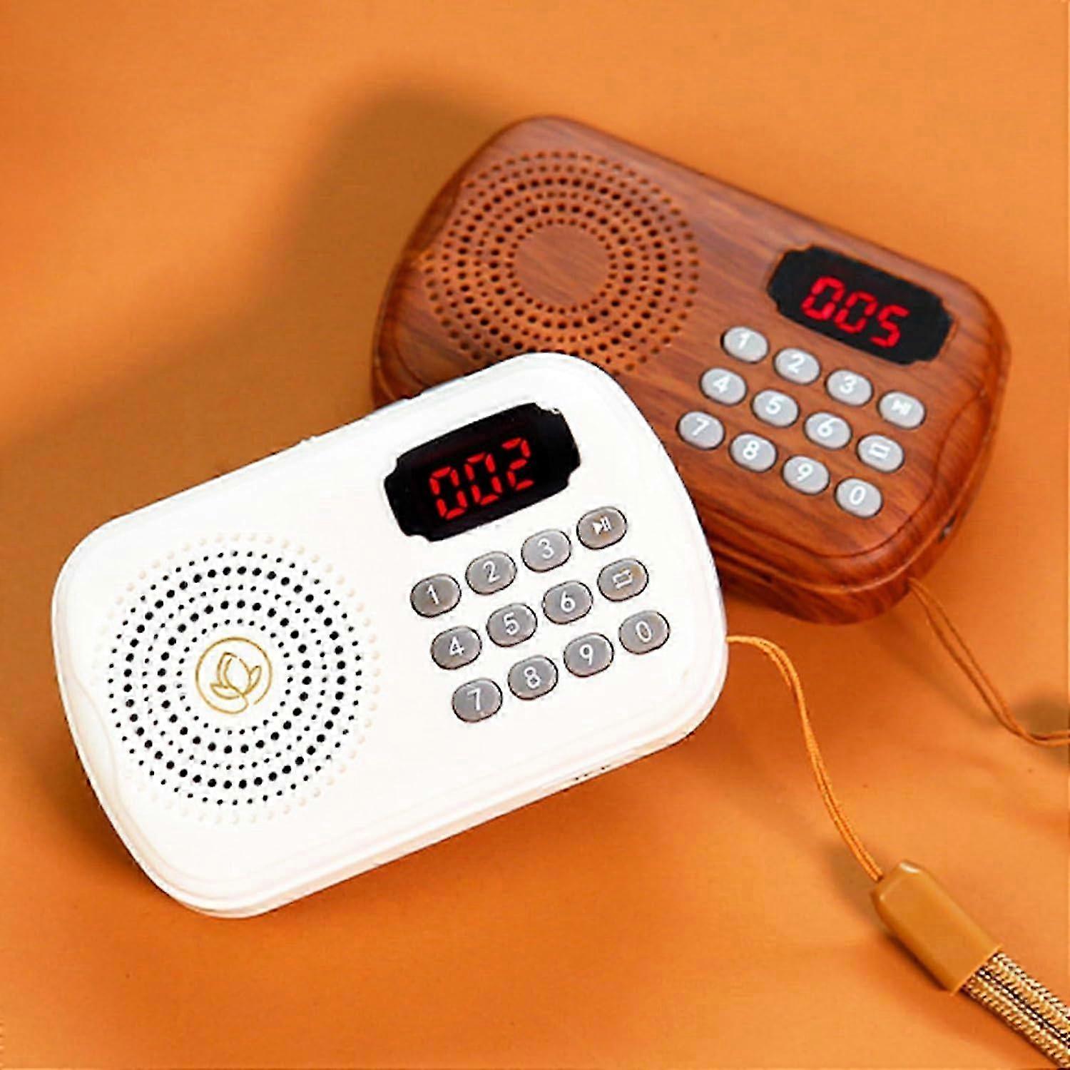Traditional Music Player with Card Slot - Easy to Use for Seniors ...