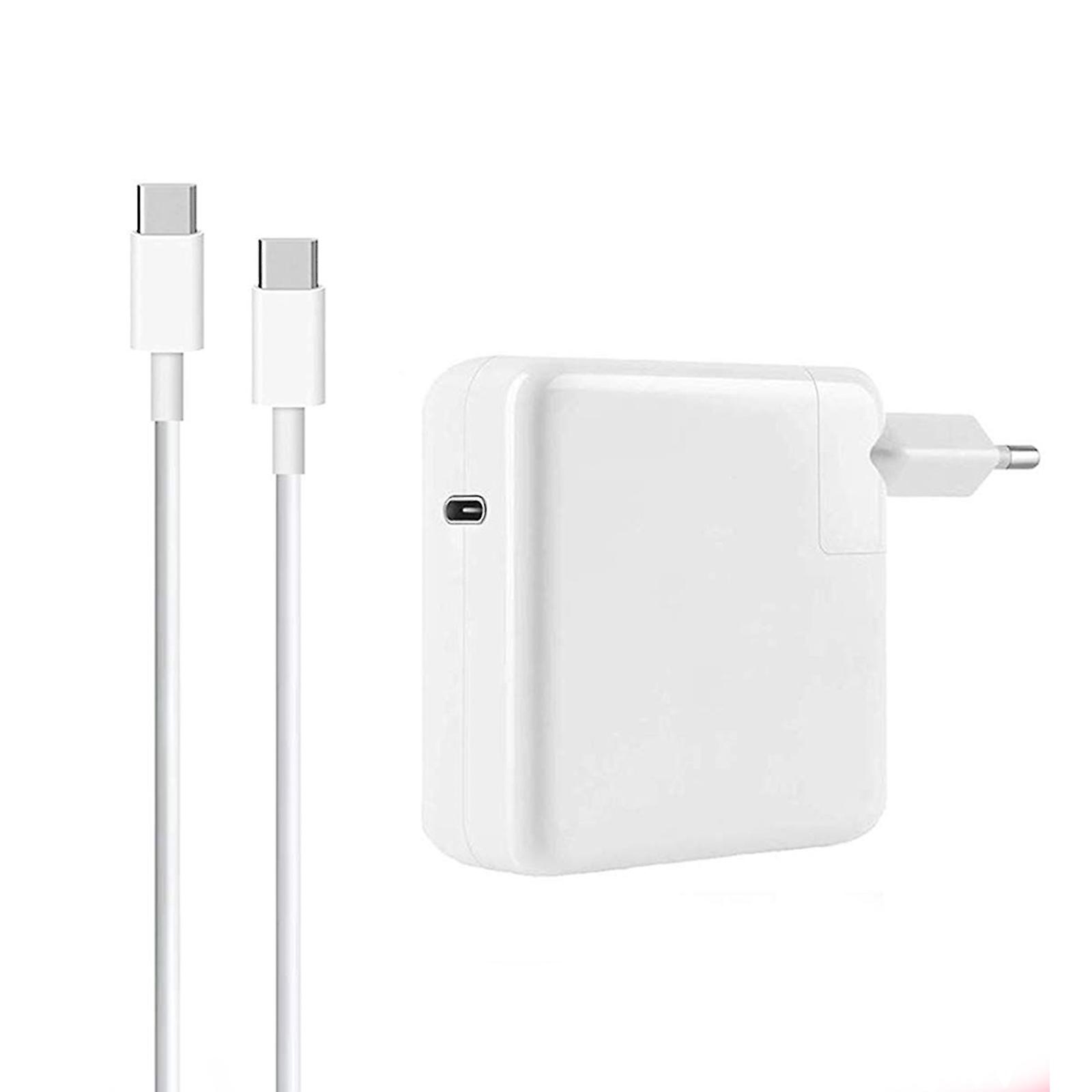 Wall Charger for MacBook 61W Power Supply with USB-C Cable 2m LinQ ...