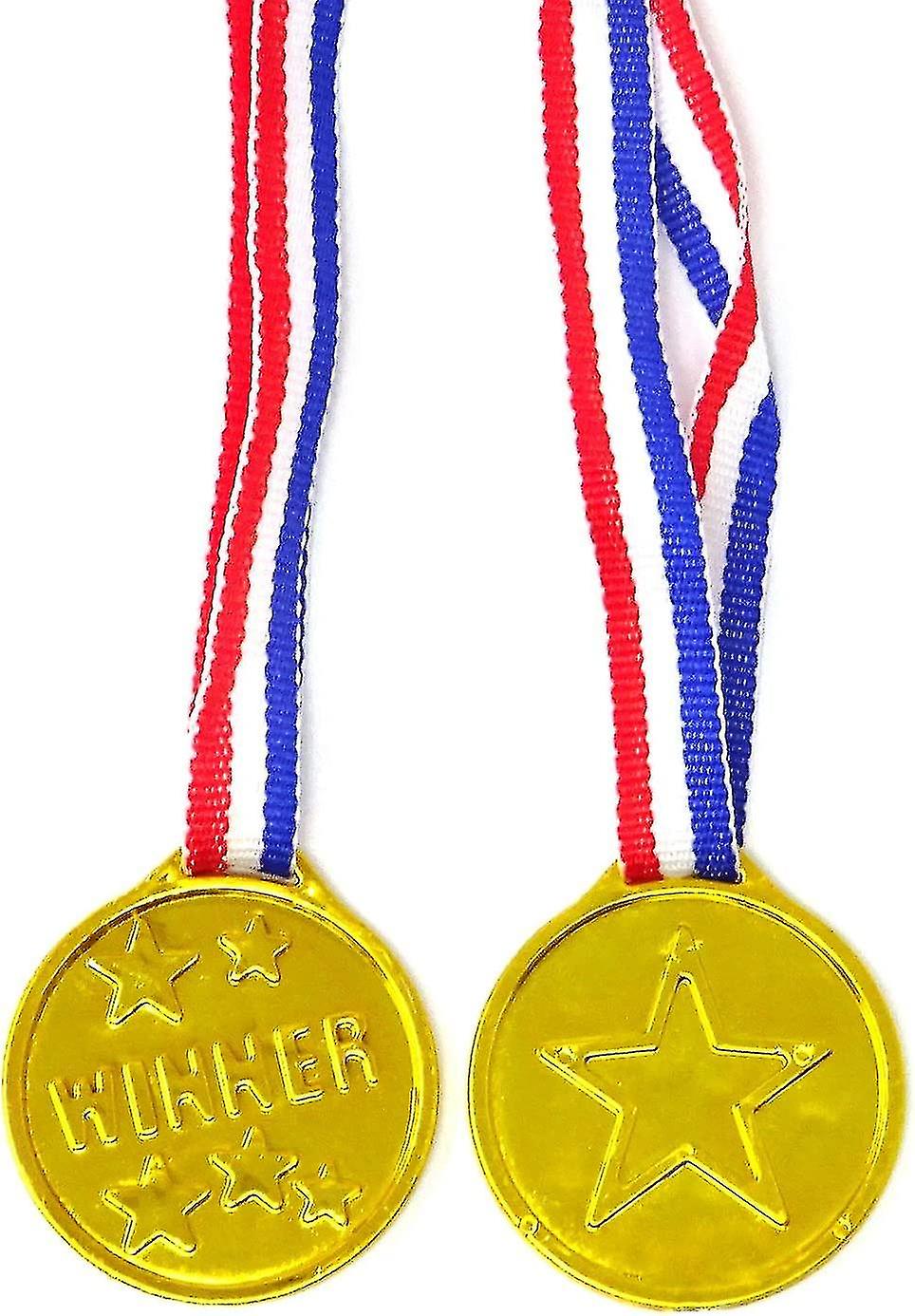 Medals For Awards For Kids, 20 Pieces Plastic Winner Award Medals For ...