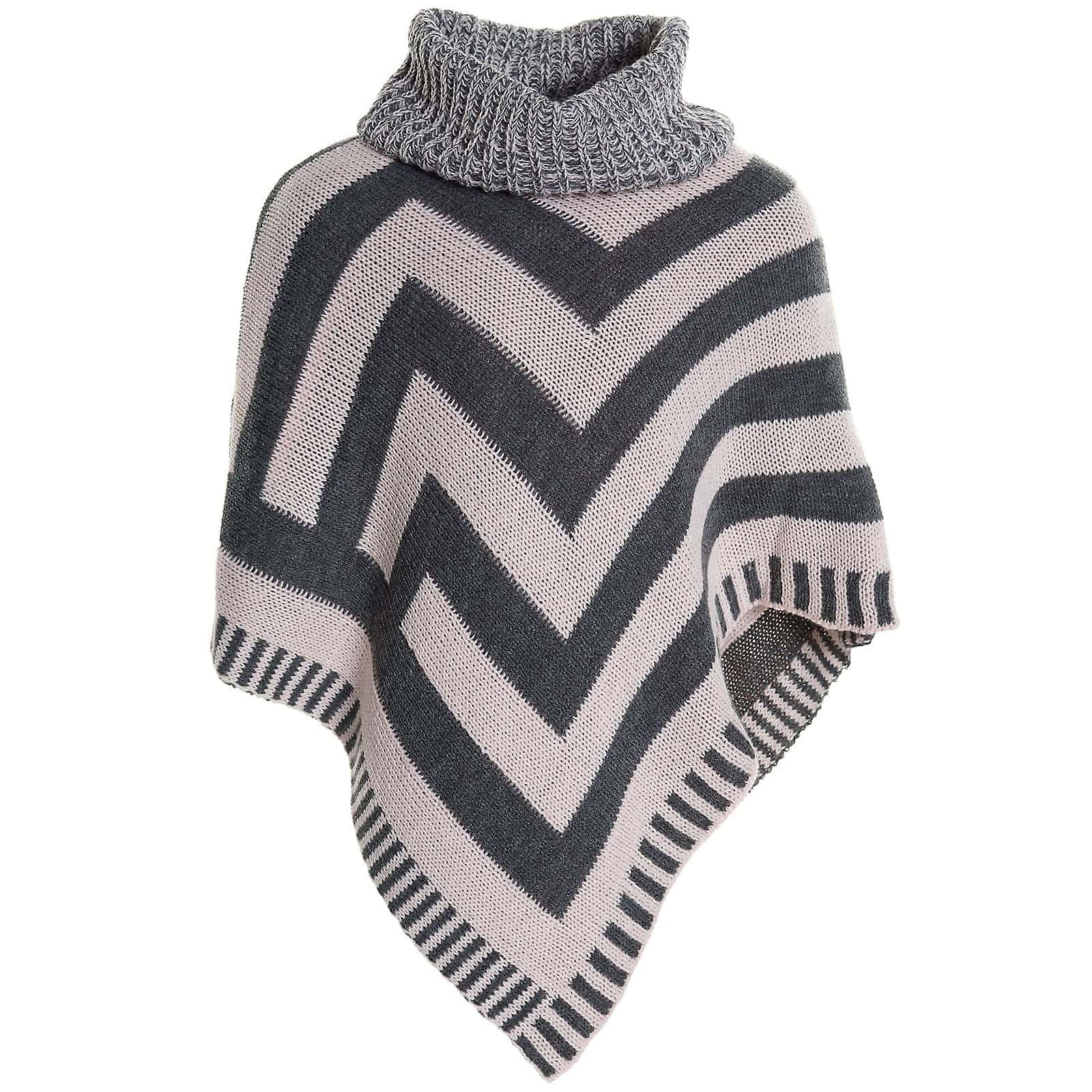 Girl's poncho with shawl collar | Fruugo UK
