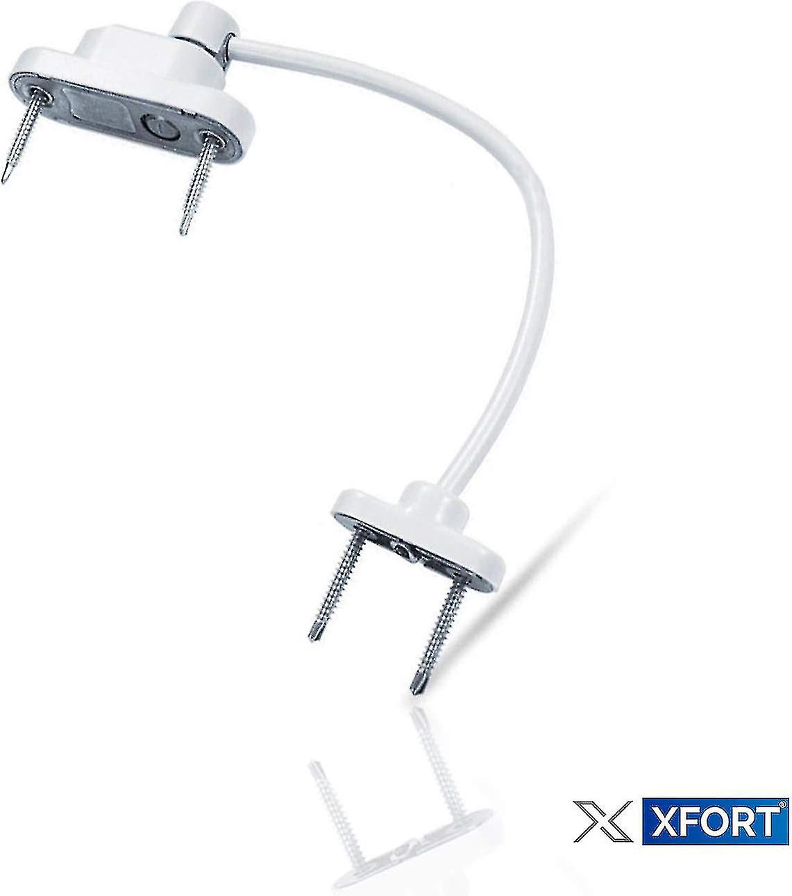 White Lockable Window Restrictor With Key, 20cm Cable Restricts Windows ...