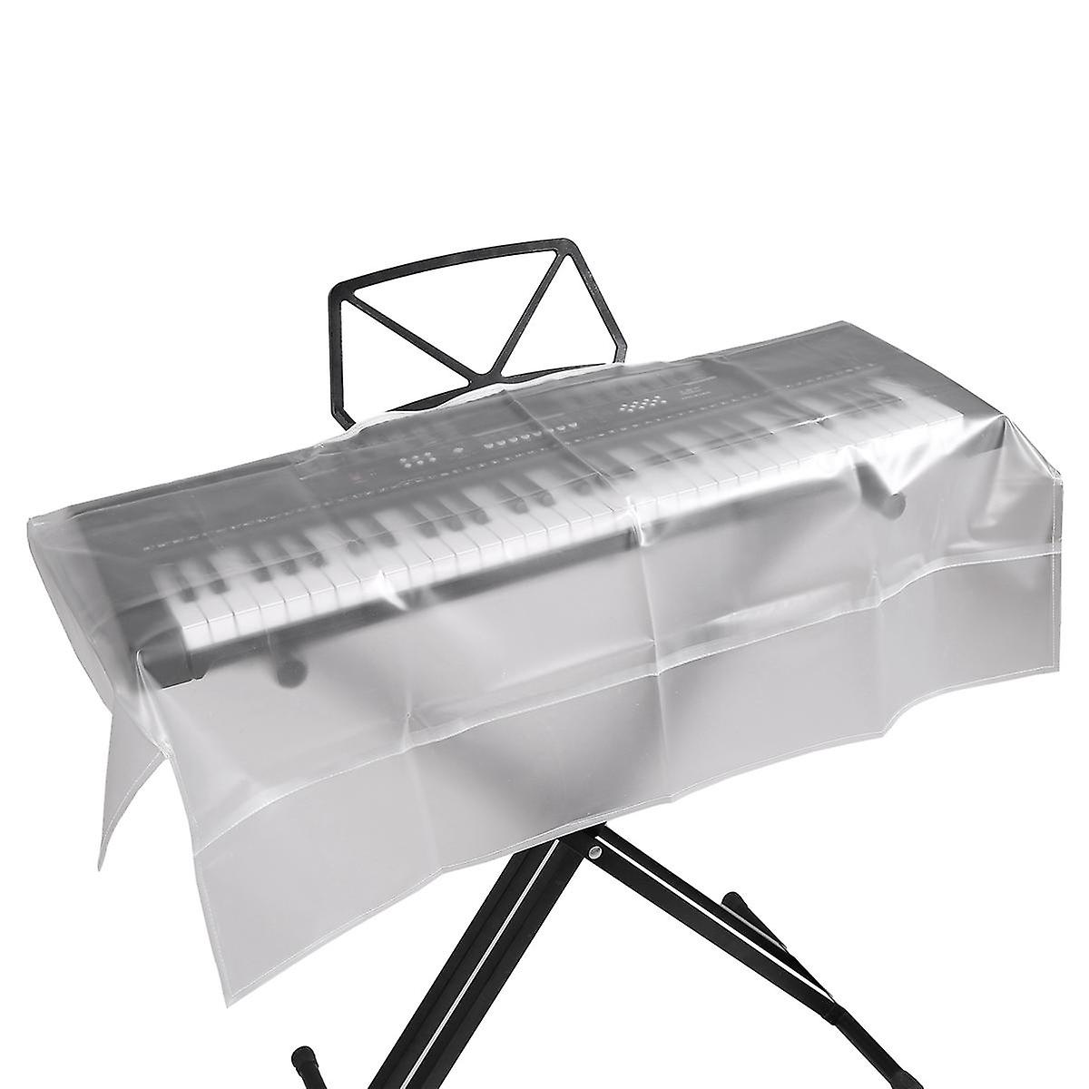 61 Key Keyboards Dust Cover Transparent Electronic Piano Cover ...