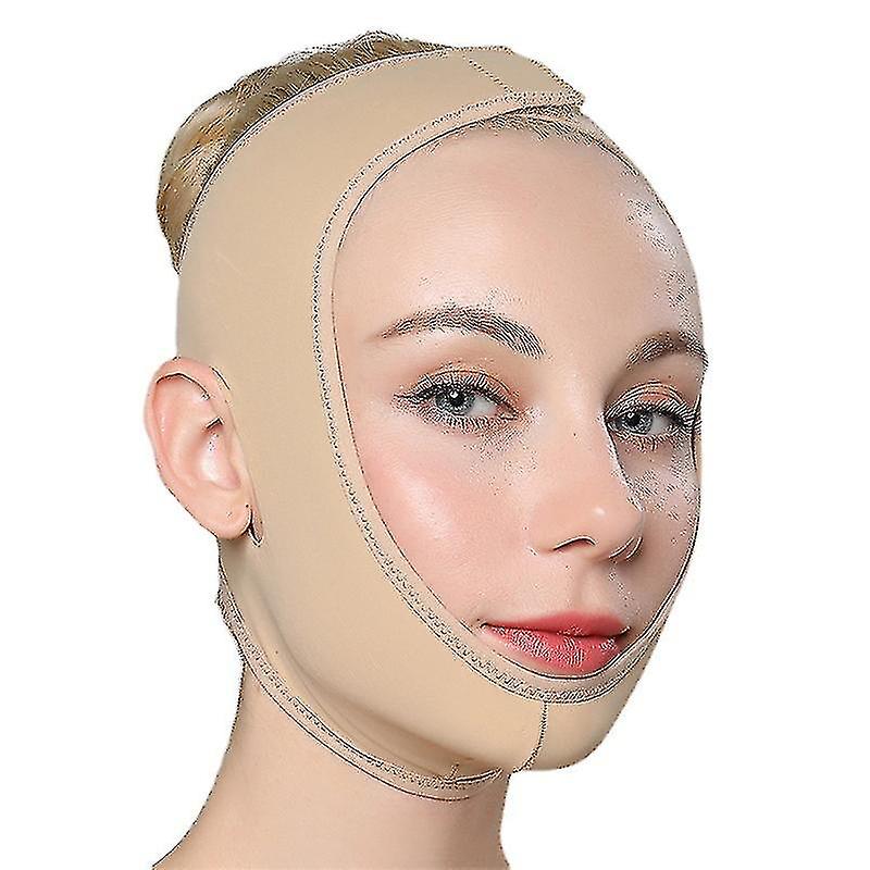 Post Surgical Chin Strap Bandage For Women - Neck And Chin Compression ...