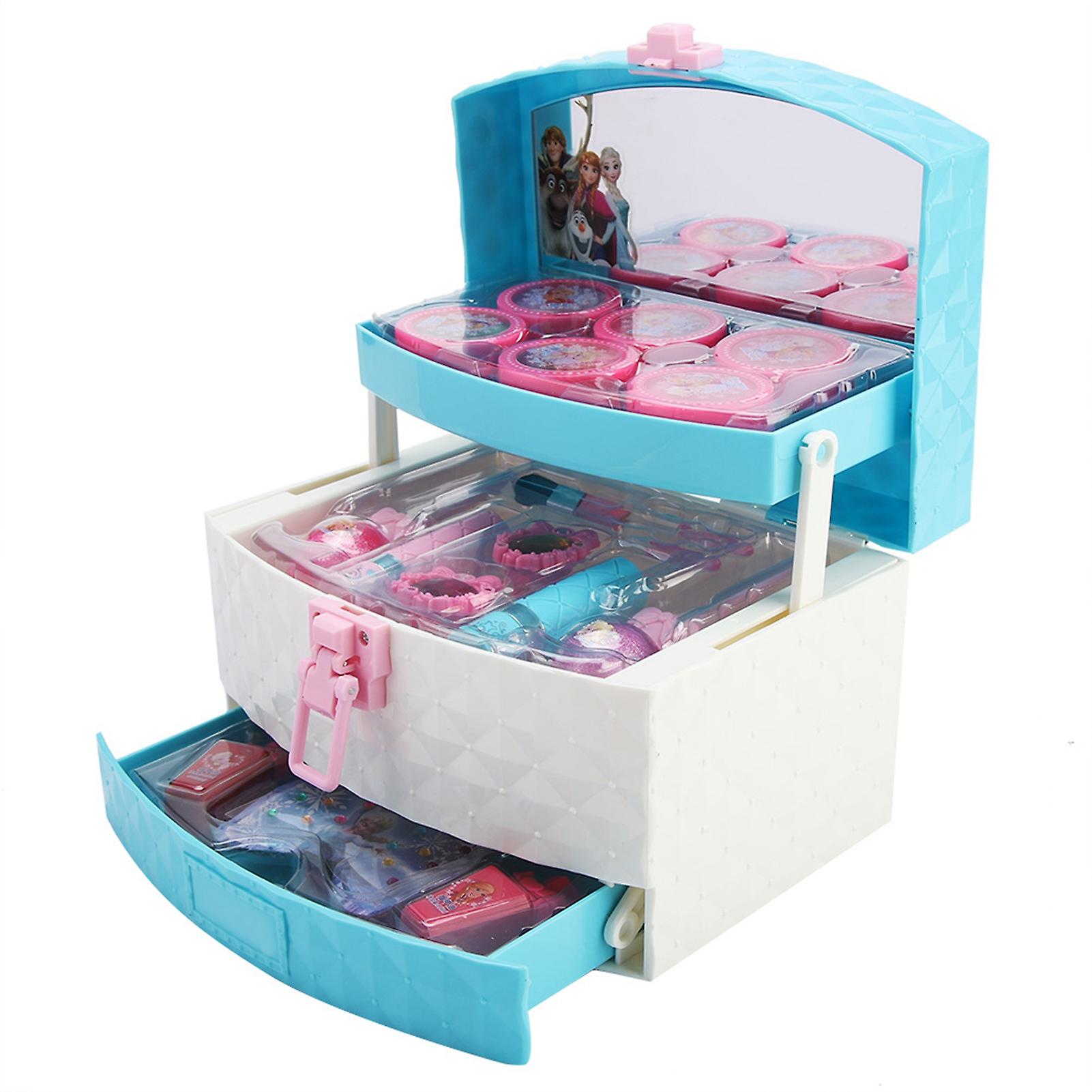 Disney Princess Cosmetics Play Set for Girls Kids Makeup kit with Mini ...