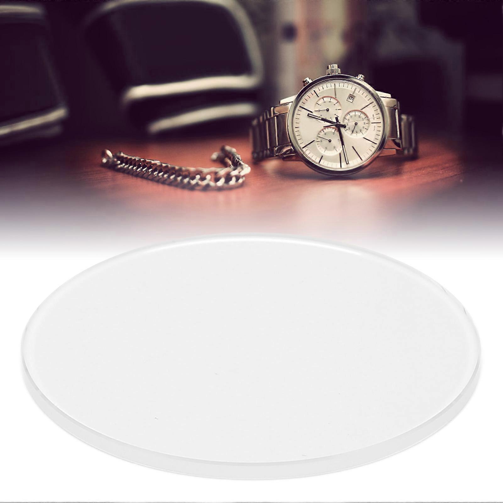 Watch Glass Polished Ground Edges Heat Resistant High Transparency Flat ...