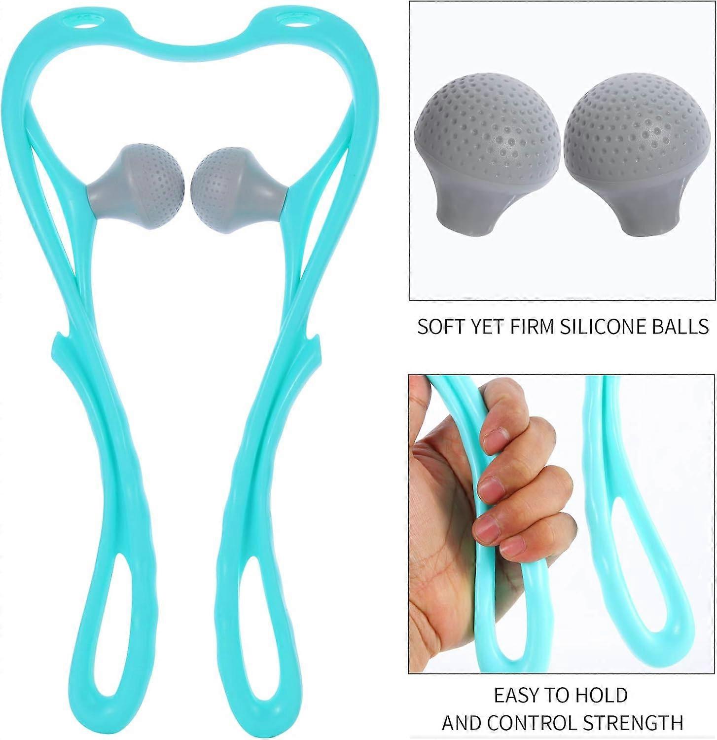 Neck and Shoulder Massager, Muscle Relaxer Handheld Shiatsu Self ...