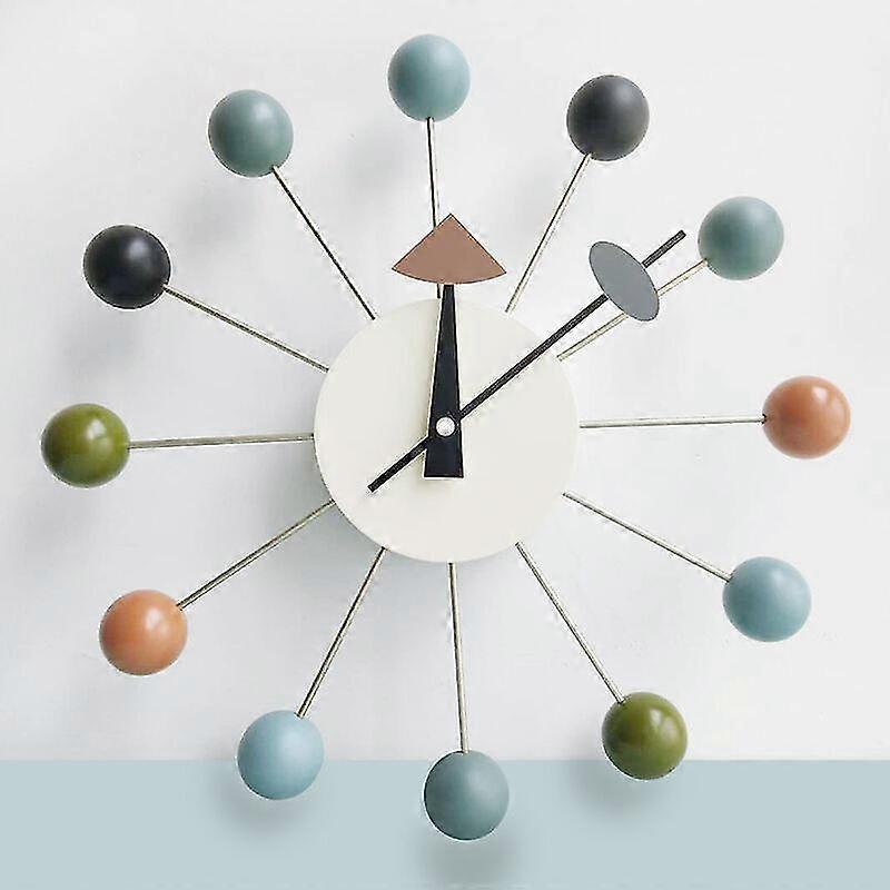 Candy Clock - Restaurant Clock Simple Mute Watch Ball Clock | Fruugo UK