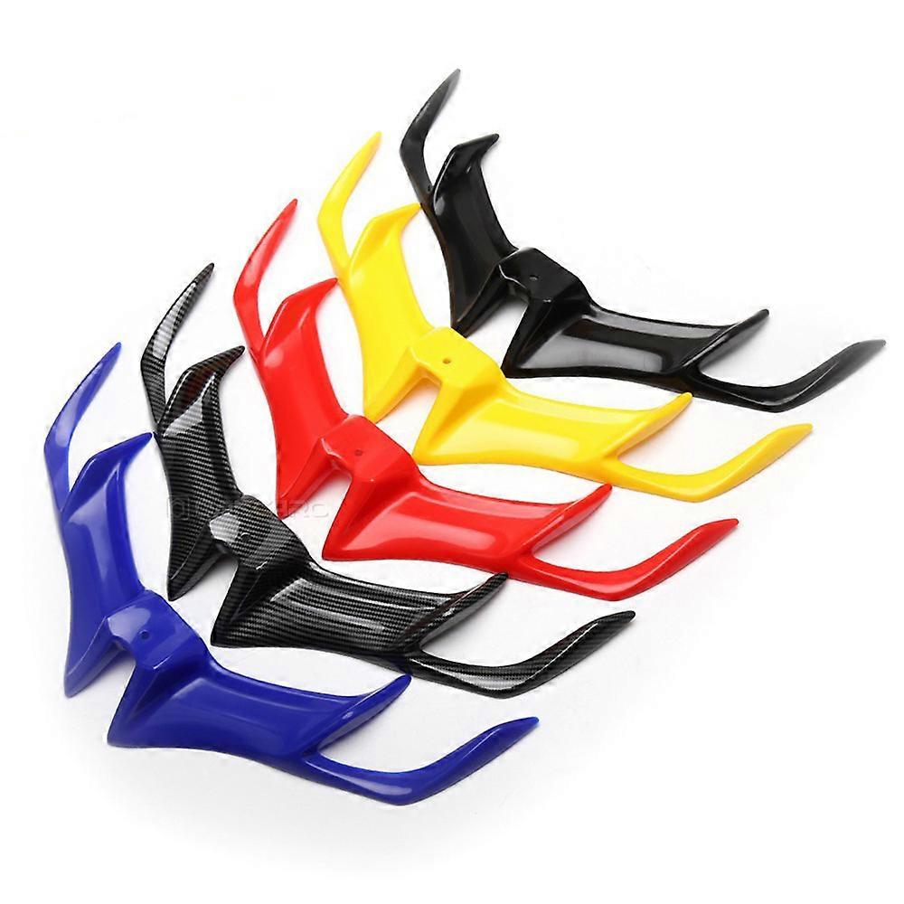 Motorcycle Front Fairing ABS Aerodynamic Winglets LOGO Lower Protection ...