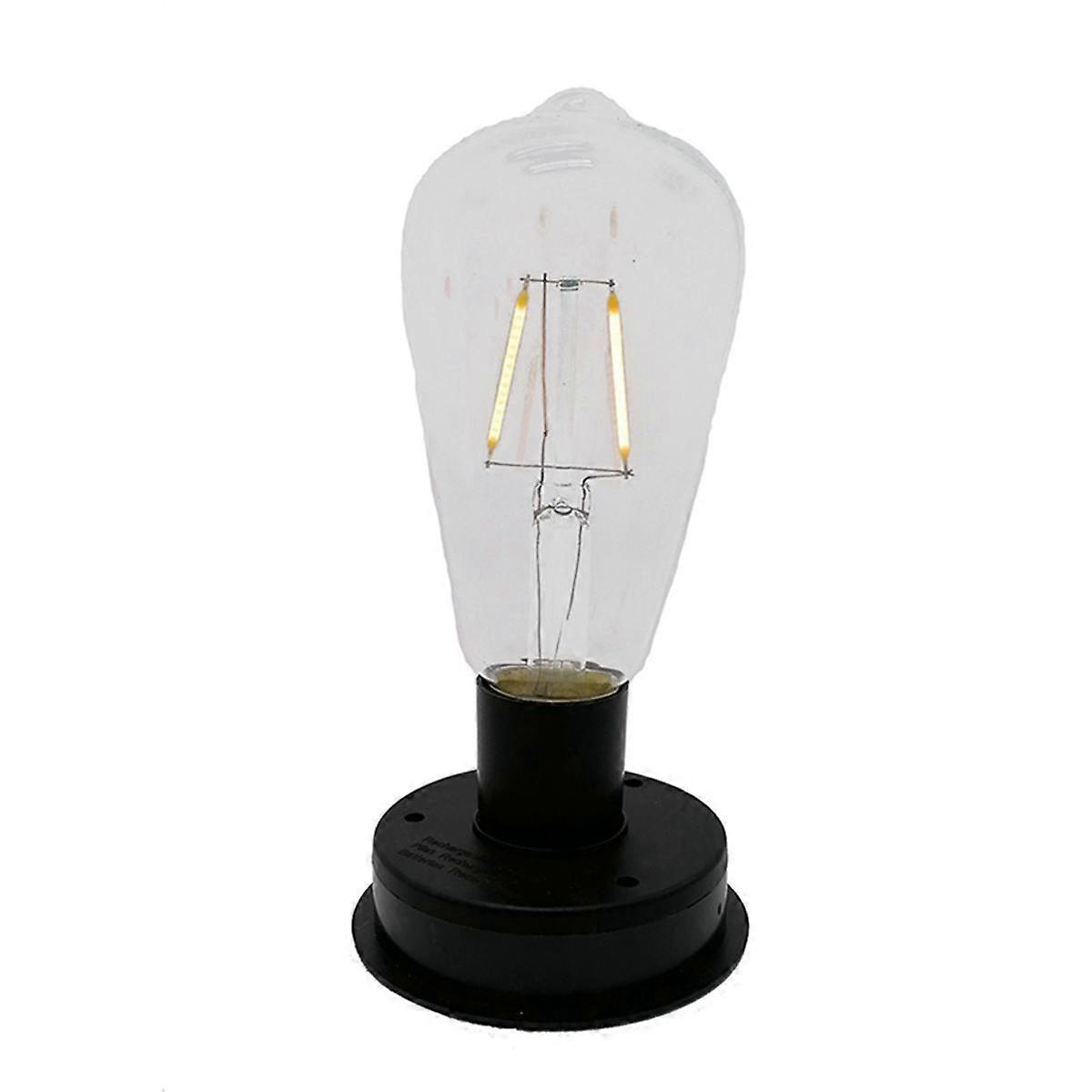 5Pc Solar LED Tungsten Filament Bulb Lamp 2800K Automatic Light Sensors ...